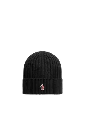 Moncler Wool Beanie - Black