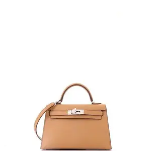 Hermès Leather Kelly Mini Handbag