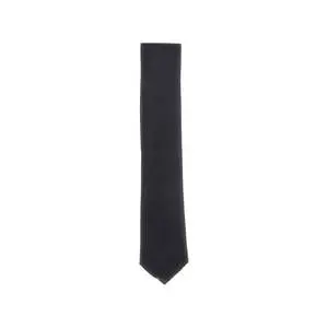 Emporio Armani Silk Tie - Black