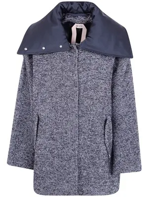 N.21 Coat Fabric Oversized - Gray