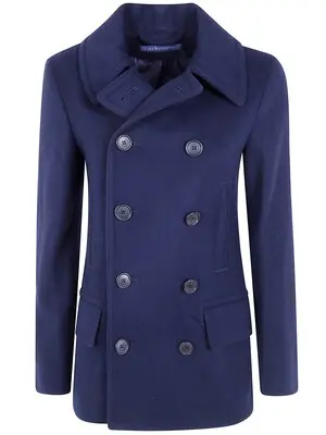 Polo Ralph Lauren Coat Wool "woven Coat