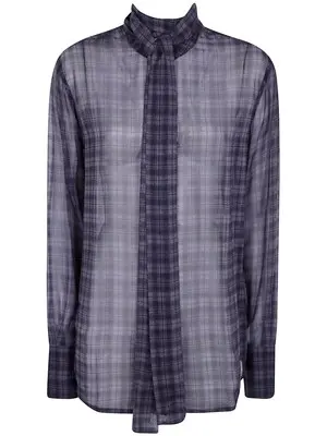 Seven For All Mankind Shirt Long Sleeves "bow Shirt