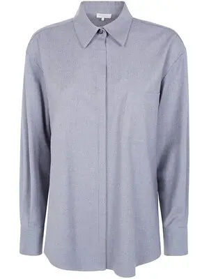 Antonelli Firenze Shirt Long Sleeve "alfieri - Gray