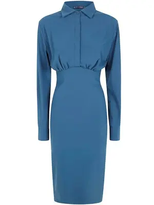 Chiara Boni La Petite Robe Long Sleeve Abrie Dress