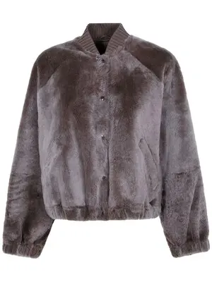 Brunello Cucinelli Fur Bomber Jacket