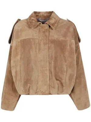 EMMETI Jacket Cropped Leather "adele Calf