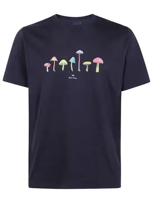 Paul Smith T-shirt Regular Fit "mushrooms