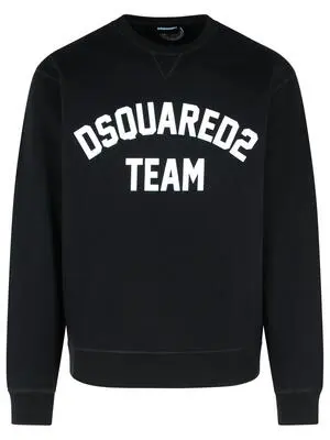 Dsquared2 Cotton Sweatshirt - Black