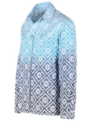 Casablanca Light Cotton Blend Monogram Jacket
