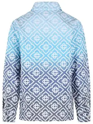 Casablanca Light Cotton Blend Monogram Jacket