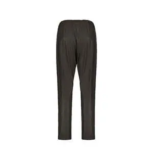 Herno Leather Effect Trousers - Black