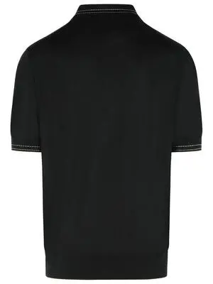 Dolce & Gabbana Silk Polo Shirt