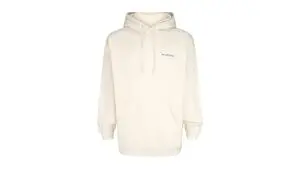 Balenciaga Logo Medium Fit Hoodie - Chalky/white/blue