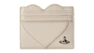VIVIENNE WESTWOOD Heart Card Holder - White