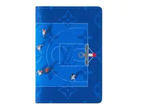 LOUIS VUITTON Monogram Heritage Pocket Organizer - Blue
