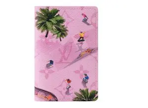 LOUIS VUITTON Monogram Heritage Pocket Organizer - Pink