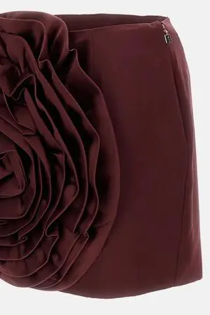 ROTATE BY BIRGER CHRISTENSEN Satin Mini Skirt