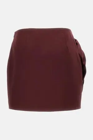 ROTATE BY BIRGER CHRISTENSEN Satin Mini Skirt