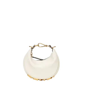Fendi Nano Fendigraphy Hobo Bag - White