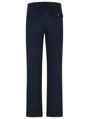 Burberry Arthur Cotton Pants - Blue
