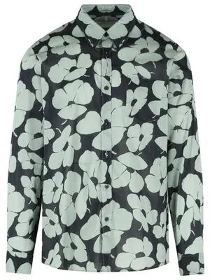 Dries Van Noten Corbino' Cotton Shirt - Black