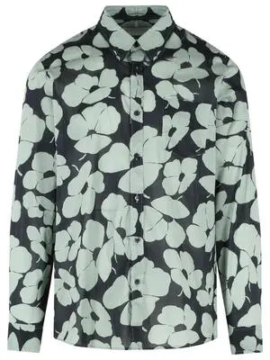 Dries Van Noten Corbino' Cotton Shirt - Black