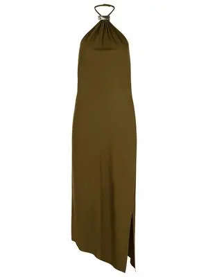Attico Viscose Dress - Green