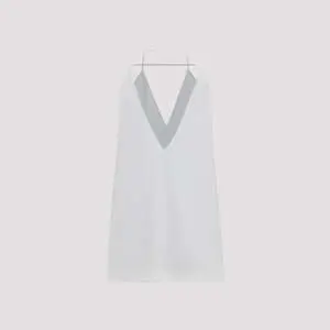 TOTEME Double-halter Silk Top