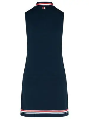 Thom Browne Viscose Blend Tennis Dress - Blue