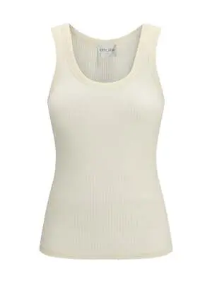 FORTE_FORTE Ribbed Wool Top - Multicolor