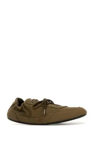 Prada Army Canvas Collapse Sneakers - Green