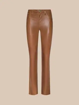 L'Agence Selma Coated Bootcut Jean