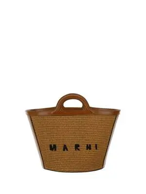 Marni Tropicalia Bucket Bag - Brown