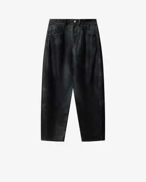 ETOILE Belky Faux Suede Trousers - Black