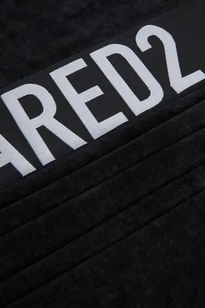 Dsquared2 Logo Out Of Water Towel - Black