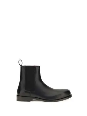Loewe Bobine Chelsea Ankle Boots - Black