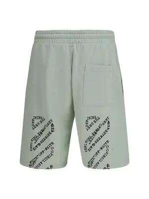 Off-White Skate Sweat Shorts - Green