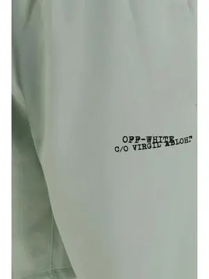 Off-White Skate Sweat Shorts - Green