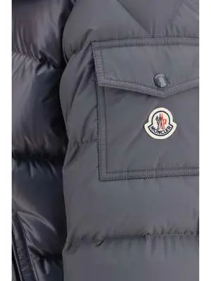 Moncler Maya Short Padded Hooded Jacket