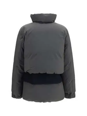 Sacai Double Padded Jacket With Zip Closure