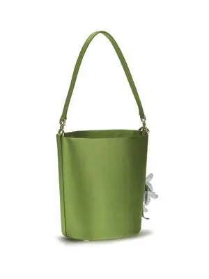 SELF-PORTRAIT Satin Bucket Bag