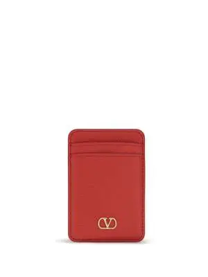 Valentino Garavani Magnetic Card Holder | Vlogo Signature - Multicolor