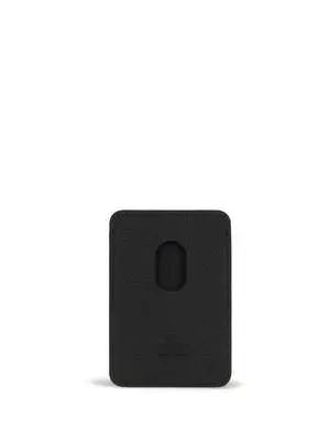 Valentino Garavani Vlogo Signature Magnetic Card Holder - Black