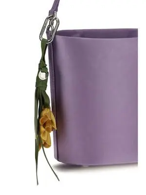 SELF-PORTRAIT Satin Bucket Bag