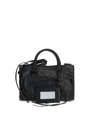 Balenciaga Small Le City Handbag - Black