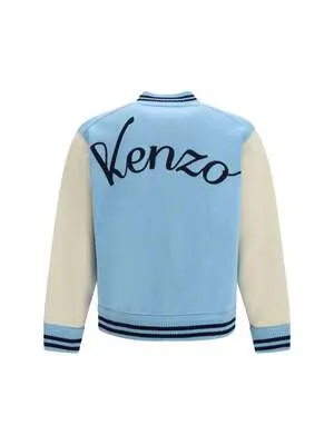 Kenzo Varsity Wool Cardigan