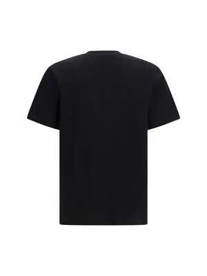 Casablanca Tennis Club Monde Perdu Print T-shirt - Black