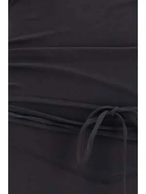 LEMAIRE Draped Fitted Long Dress