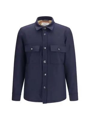 Jacob Cohen Lightweight Jacket With Fur Lining - Blue