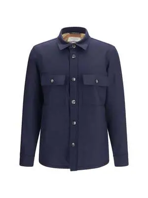 Jacob Cohen Lightweight Jacket With Fur Lining - Blue